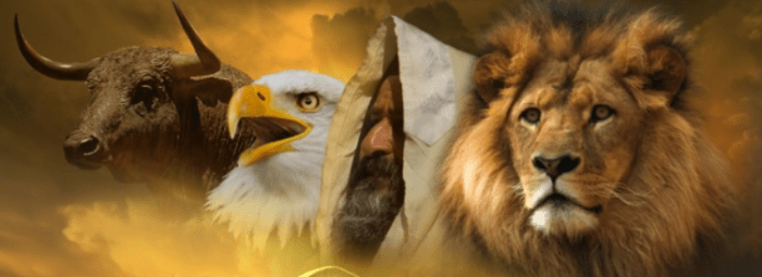 Revelation’s Four Living Creatures - God in a Nutshell